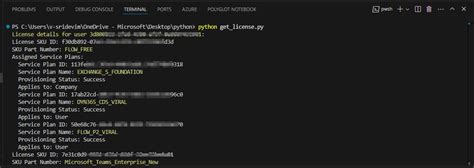 Azure Authorisation Error Accessing User License Information In Microsoft Graph Python Stack
