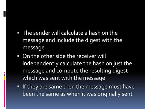 Message Integrity Protocol Pptx