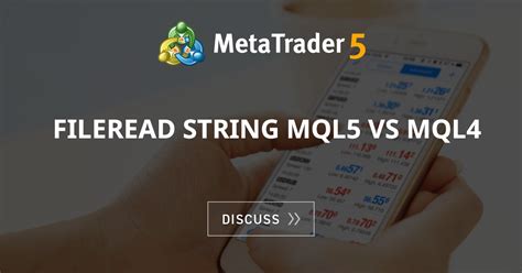 Fileread String Mql5 Vs Mql4 Price Chart Expert Advisors And