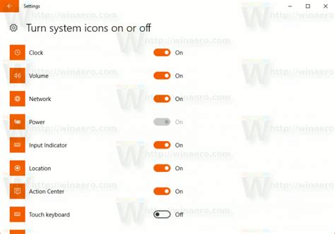 Show Or Hide System Icons In Tray In Windows
