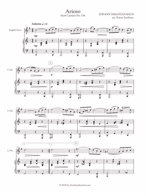 Free Sheet Music English Horn Download Pdf Mp3 And Midi