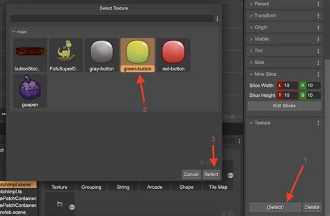 Nineslice — Phaser Editor 2d Help