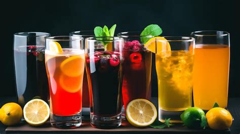 Diferentes Tipos De Bebidas Que Contienen Edulcorantes Artificiales