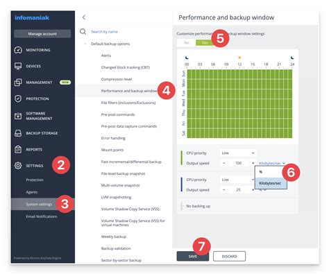 🚀 Manage Acronis Agent Resources Infomaniak