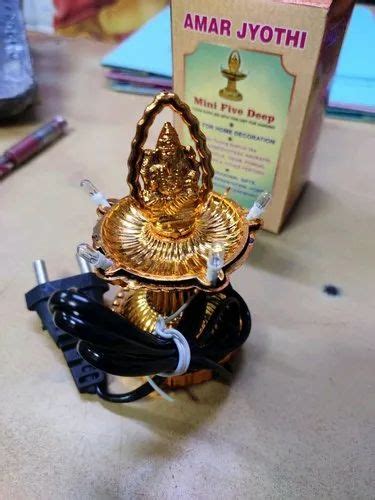 Plastic Warm White Mini 5 Deepam Led Lamp At ₹ 50piece In Chennai Id