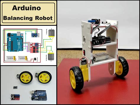 arduino two weel self balancing robot details