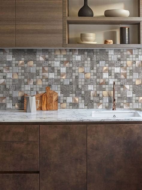 Grey Mix Glass Tiles At Bob Bormann Blog