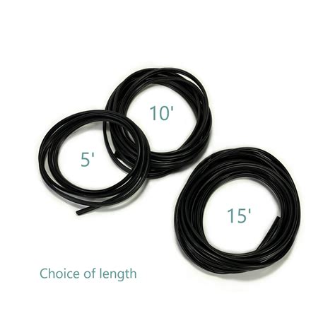 Black 18 Gauge Spt 2 Cord In 5 10 15 Lengths Rewire Your Singer