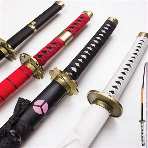 One Piece Zoro Katana Sword Cosplay Nidai Sandai Kitetsu Enma Shusui