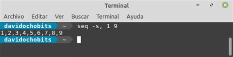5 Ejemplos Prácticos Del Comando Seq En Linux Ochobitshacenunbyte