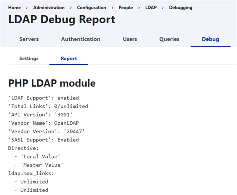 Troubleshooting Lightweight Directory Access Protocol Drupal Wiki