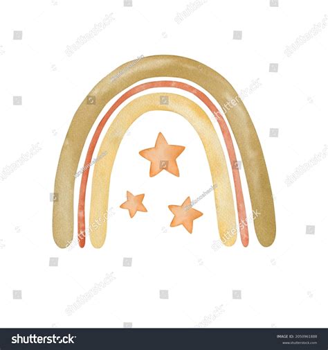 흰색 배경에 고립된 보호 스타일의 무지개의 스톡 일러스트 2050961888 Shutterstock