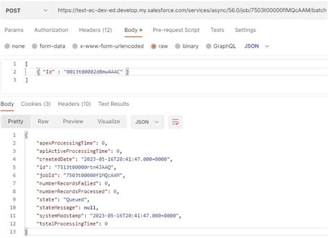 How To Make Salesforce Bulk Api V1 Hard Delete Request From Postman
