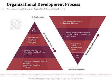 Organizational Development Process Building Desired Ppt Example File