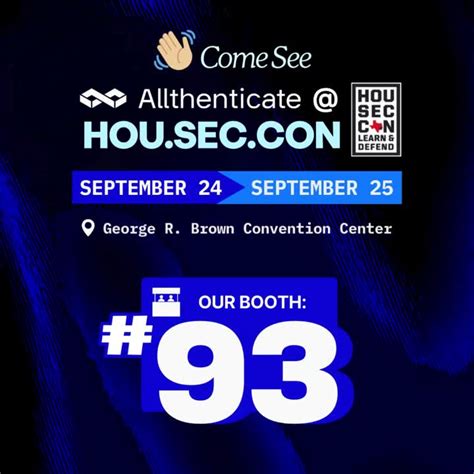 Allthenticate On Linkedin Allthenticate Houseccon Cybersecurity Innovation Techevents