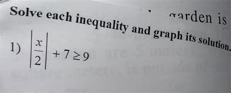 Solve Each Inequality And Graph Its Solution 1 Leftfrac X 2 Right