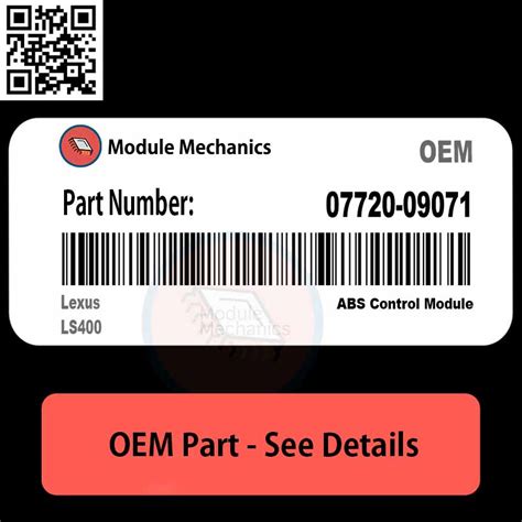 Abs Control Module Replacement For Lexus Ls400