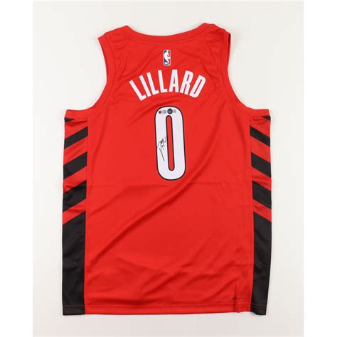 Damian Lillard Signed Trail Blazers Jersey Jsa And Usa Sm Pristine Auction