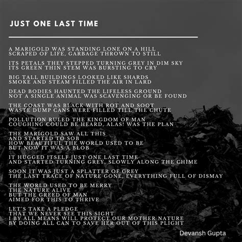 Just One Last Time Just One Last Time By Devansh Gupta May 2024