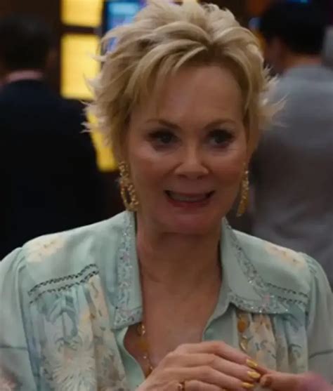 Hacks S04 Jean Smart Floral Blouse Elegant Tv Show Fashion