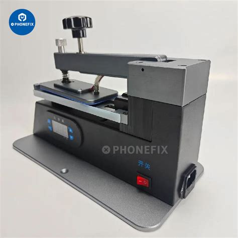 Semi Automatic Phone Flat Curved Screen Separator Frame Separating