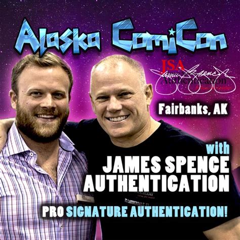 James Spence Authentication Alaska Comicon Feb 21 22 2026 In Fairbanks