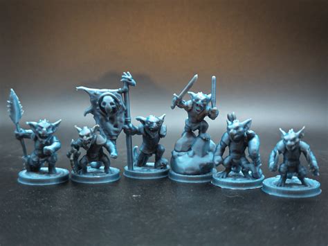 The Blacktongue Pact 6 Kobold Pack By Nozzleborn Foundry Makerworld