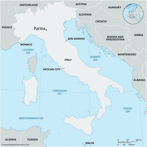 Parma Italy Map Population And History Britannica