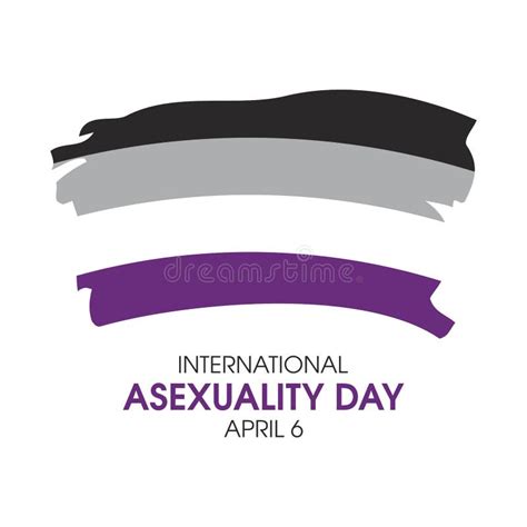 International Asexuality Day Vector Stock Vector Illustration Of