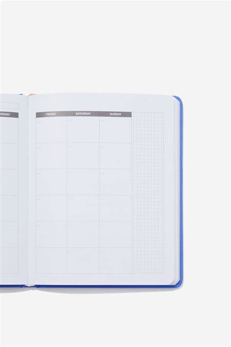 Small Undated Wellness Diary