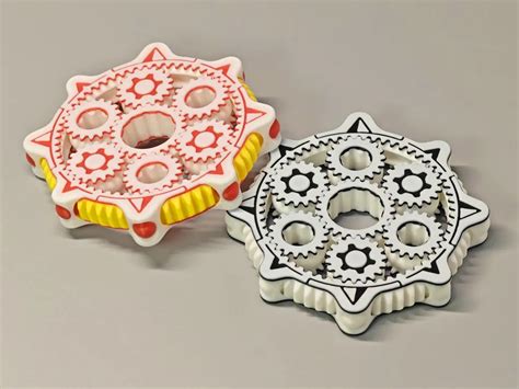 Super Smooth Planetary Gear Fidget Spinner Compass Fidget Toy Ta3