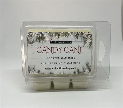 Candy Cane Wax Melt J Collections Shop