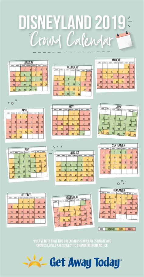 Crowd Calendar Disneyland 2025 Plan Your Year Easily