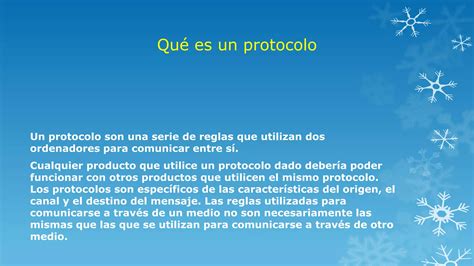 Protocolos De Red Ppt