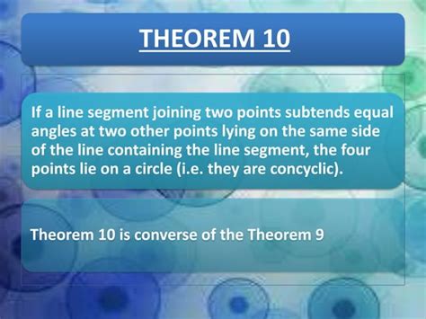 Circles Class 9 Pptx