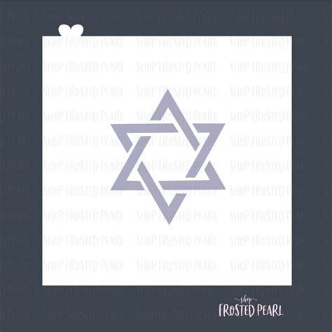 Star Of David Stencil