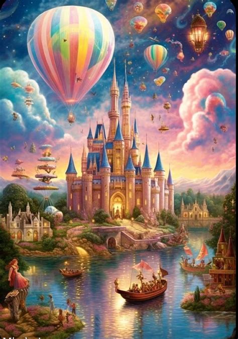 Peel And Stick Princess Castle Wallpaper And Murals Artofit