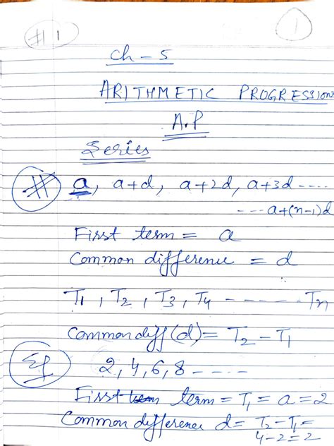 Class 10 Maths Chapter 5 Ap 1 Pdf
