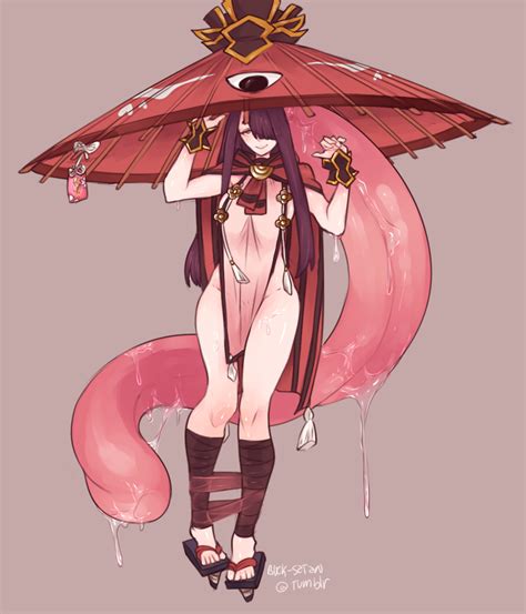 Rule 34 Demon Demon Girl Female Full Length Gyarusatan Karakasa Obake