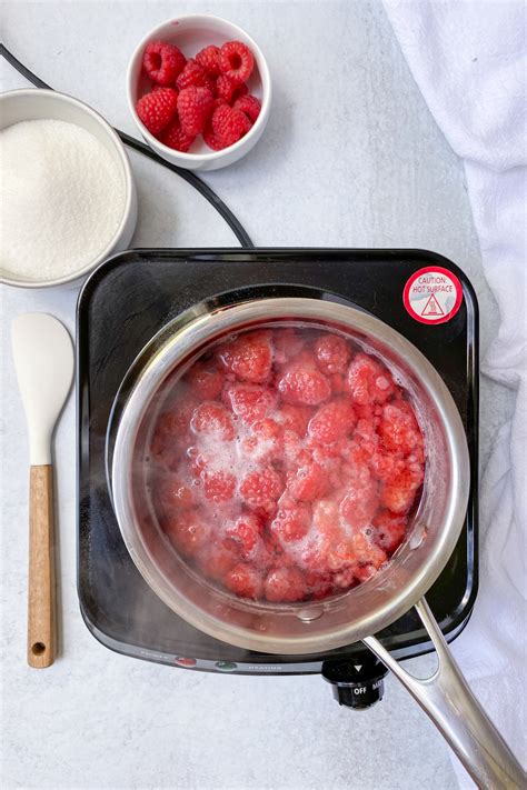 How to Make Raspberry Simple Syrup for Drinks - Sweet Steep