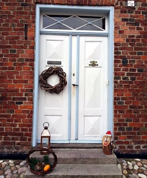 Decoración navideña para puertas