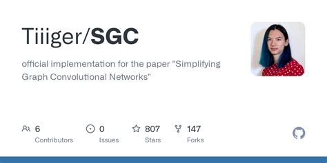 Github Tiiiger Sgc Official Implementation For The Paper Simplifying Graph Convolutional