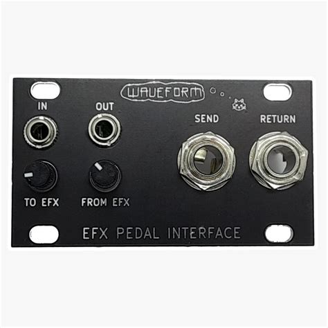 Waveform Magazine 1u Efx Pedal Interface Effects Adapter 14hp Module