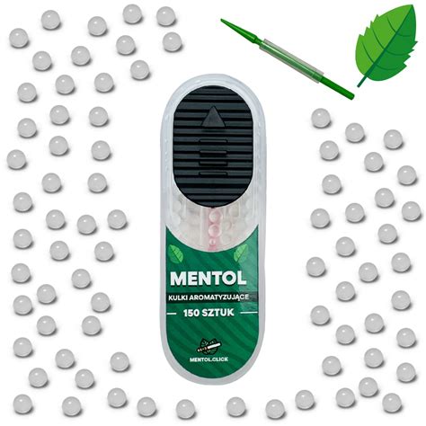 Kulki do papierosów - MENTOL (Forward Click) 150szt | Kulki Smakowe