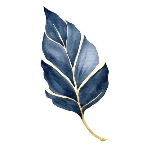 Indigo White Leaf Images Free Download On Freepik