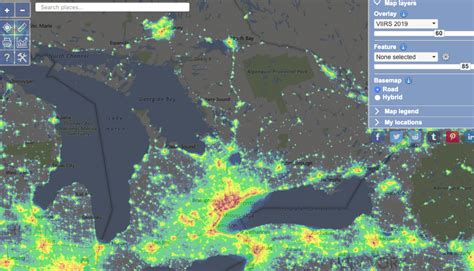 Light Pollution Map