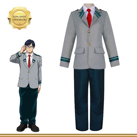 Cosplay Tenya Iida De Alta Qualidade Fantasia Do Anime My Hero Academia