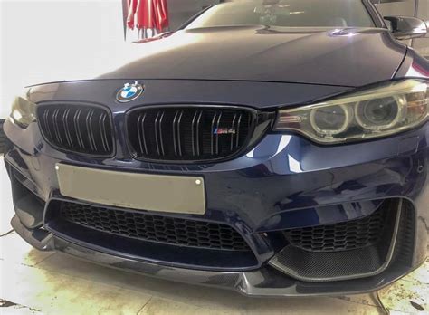 F80 M3 F82 M4 Cs Style Front Splitter Sb Carbon
