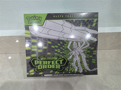 Pokemon Tcg Me03 Perfect Order Elite Trainer Box Etb Hobbies And Toys