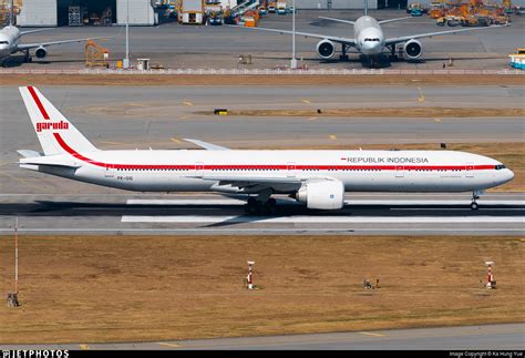 Pk Gig Boeing 777 3u3er Indonesia Government Garuda Indonesia